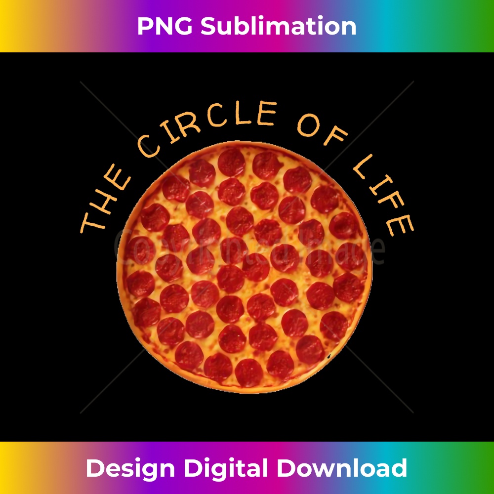 Funny Loves Pizza Lover Circle of Life Puns Jokes Apparel - | Inspire ...