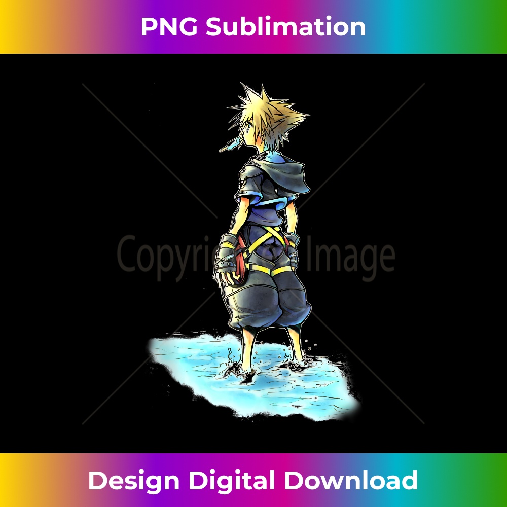 Disney Kingdom Hearts Sora Sea Salt Ice Cream Sketch - Edgy | Inspire ...