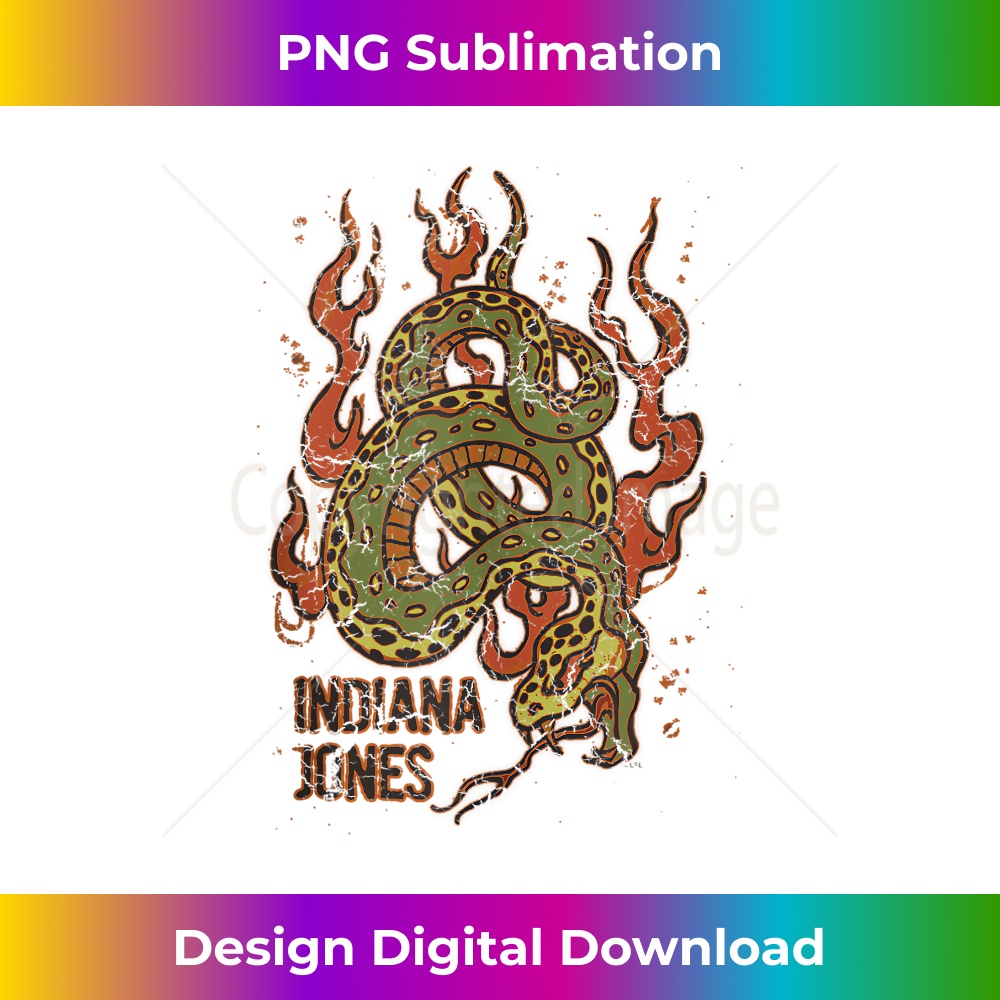 Lucasfilm Indiana Jones Flaming Snake Logo - Timeless PNG Su | Inspire ...