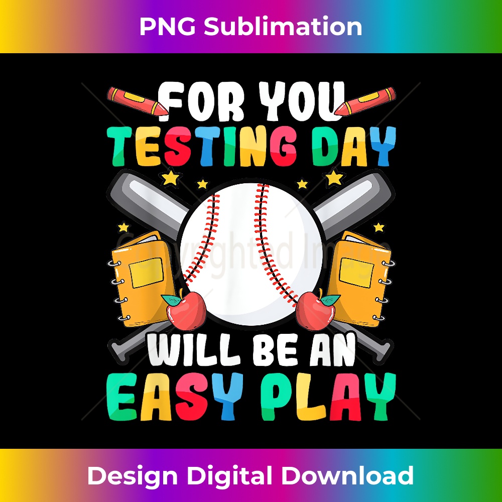 Test Day Teacher Baseball Testing Day Easy Play Teacher - Ec | Inspire ...