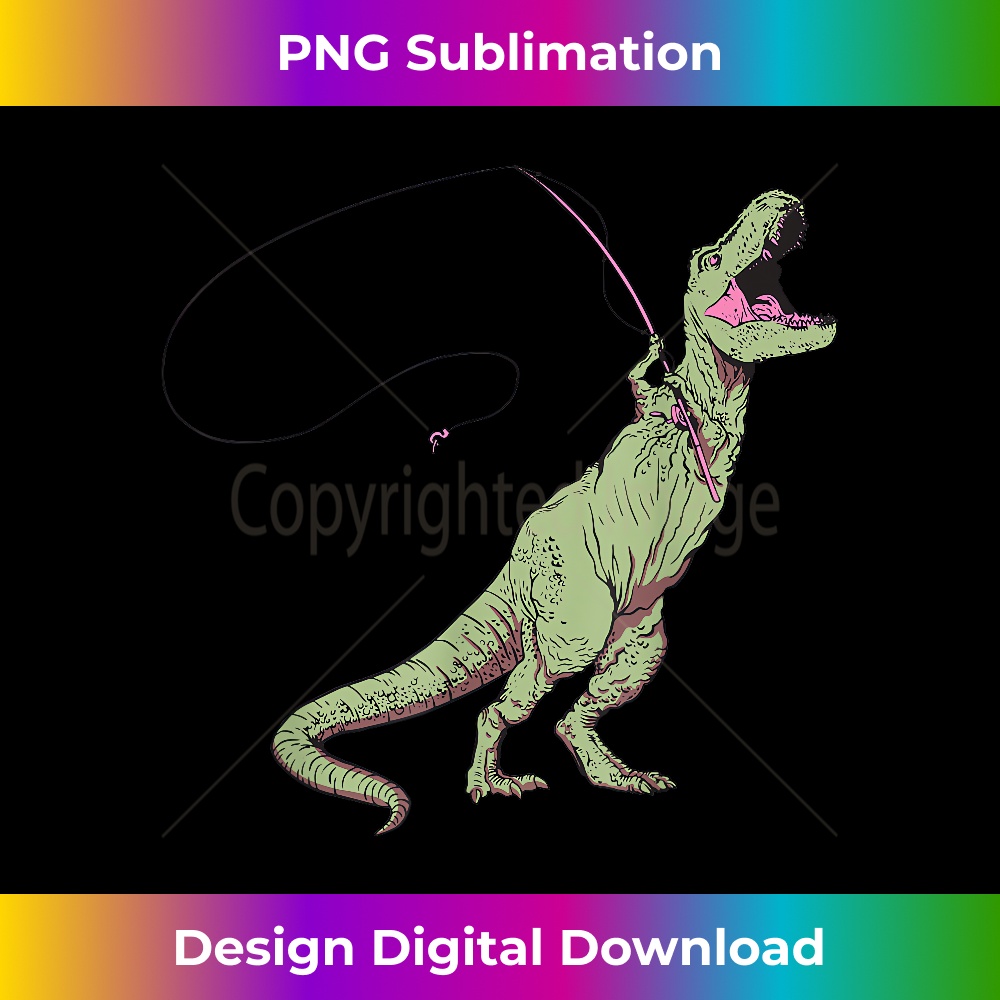 rex With Fishing Rod Rex Funny Dinosaurs - Artisanal Sublima | Inspire ...