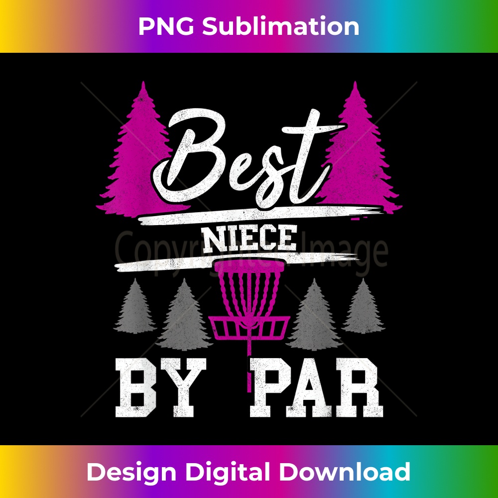 Best Niece By Par Frisbee Golfer Golfing Disc Golf - Contemp | Inspire ...