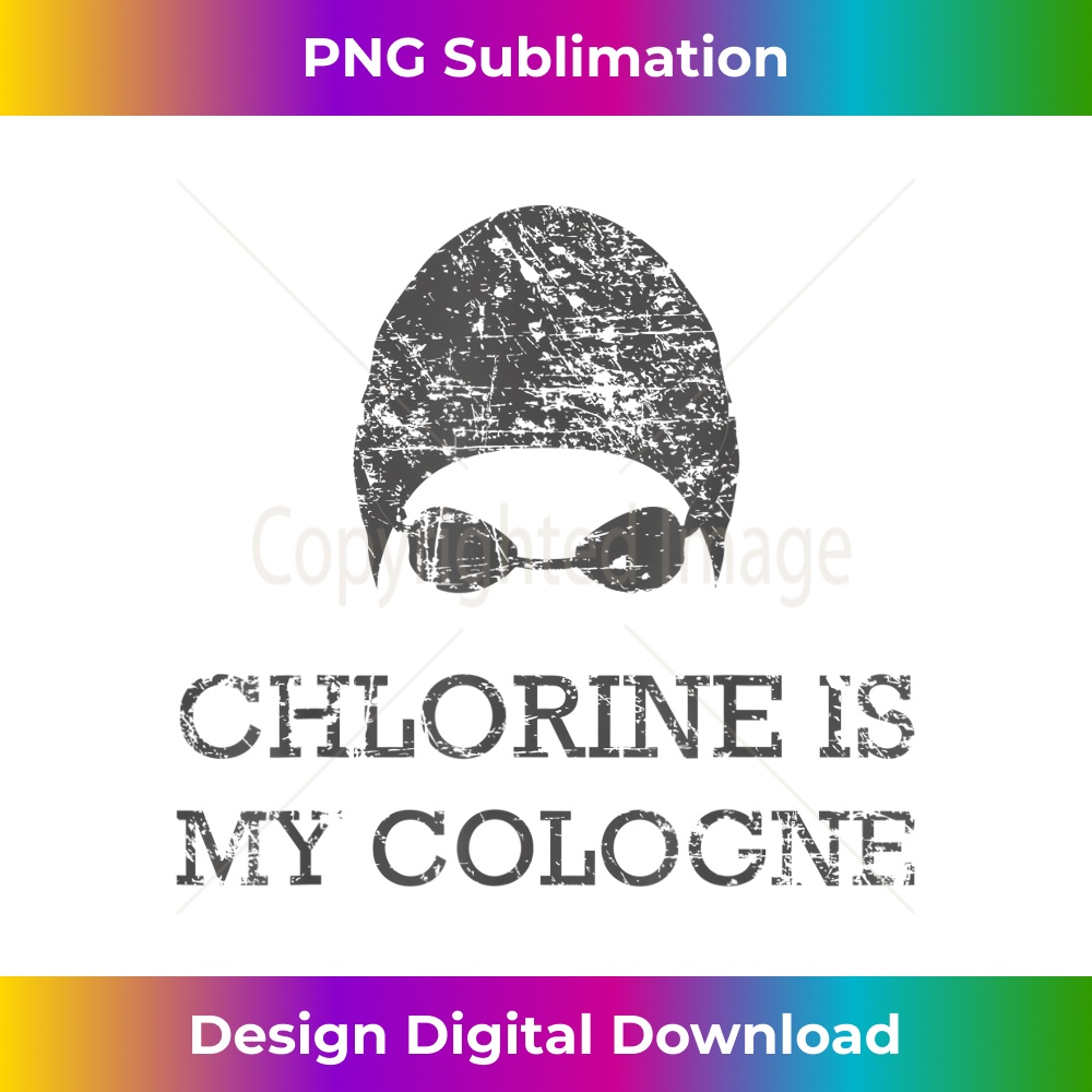 Chlorine is My Cologne Funny Swim Swimming - Chic Sublimatio | Inspire ...
