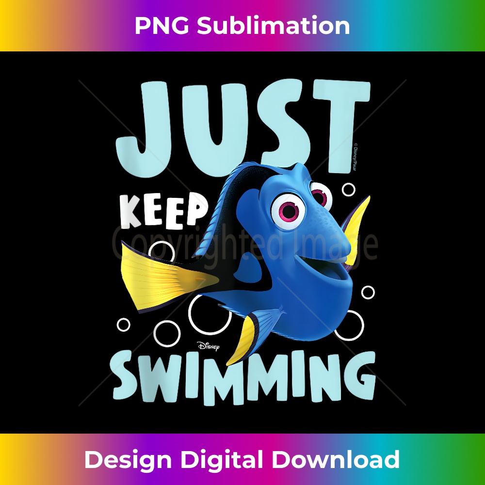 Finding Nemo - Just Keep Swimming - Classic Sublimation PNG | Inspire ...