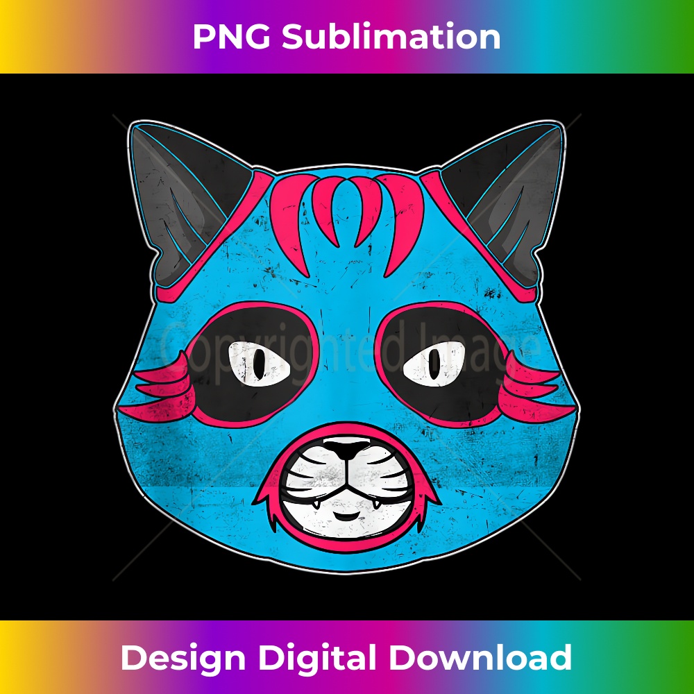 Lucha Libre Cat Wears Luchador Wrestling Mask - Urban Sublim | Inspire ...