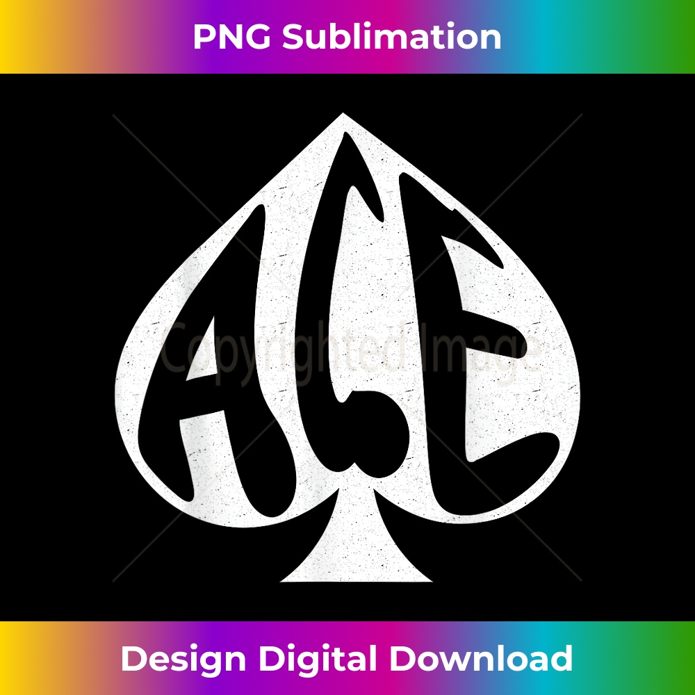 Vintage Ace of Spades Texas Hold'em Playing Card - Bohemian | Inspire ...