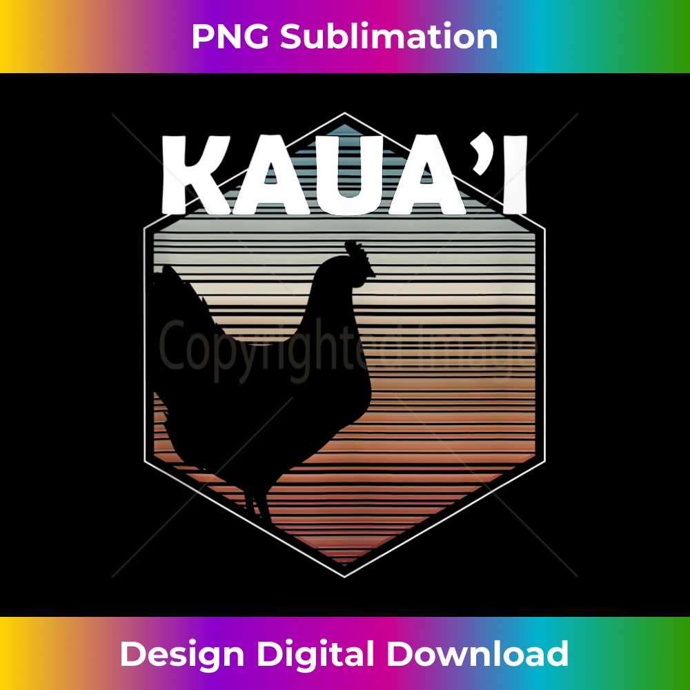 Vintage Kaua'i The Garden of Isle Chicken - Vibrant Sublimat | Inspire ...