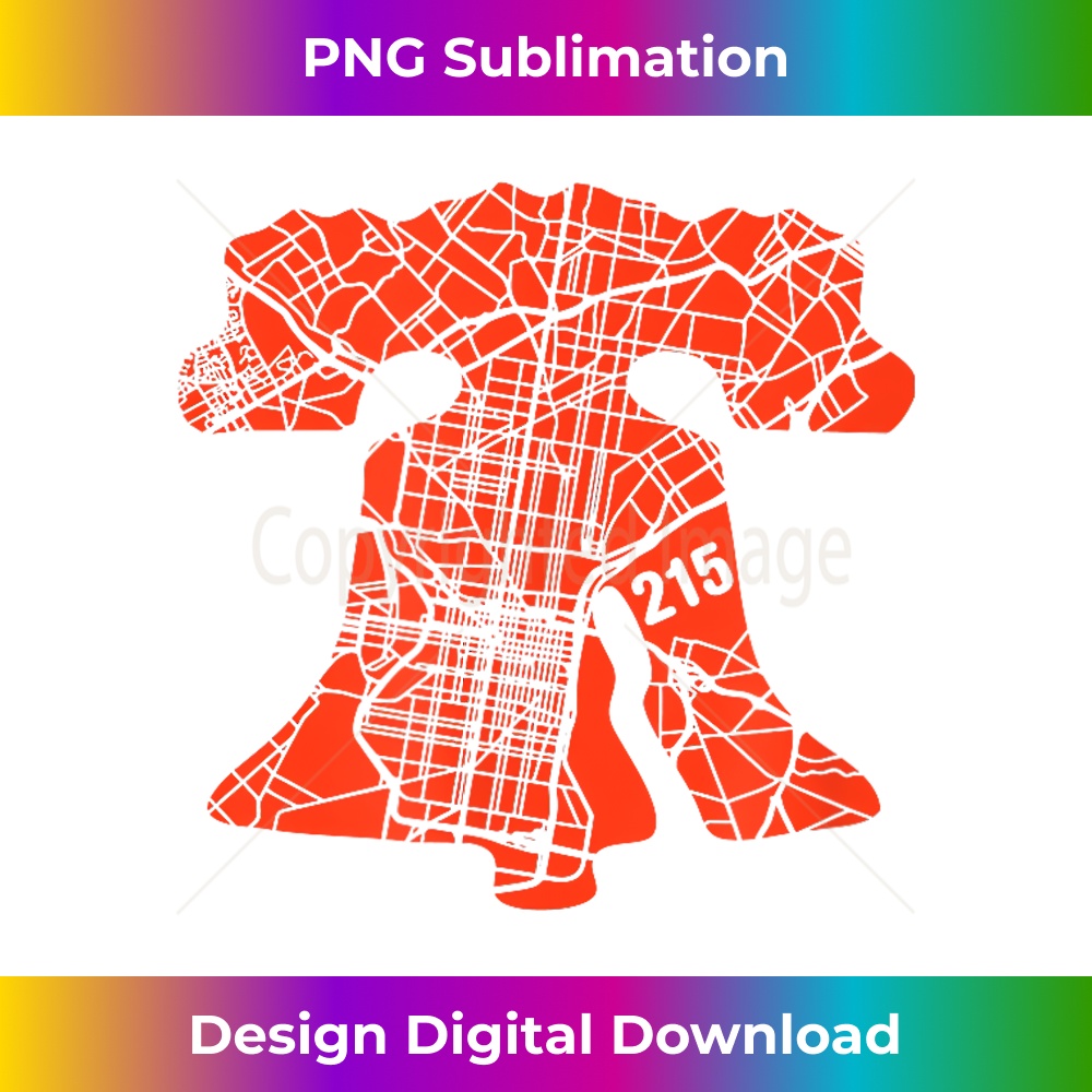 Philadelphia Street Map Liberty Bell Ill 215 Vintage Philly | Inspire ...