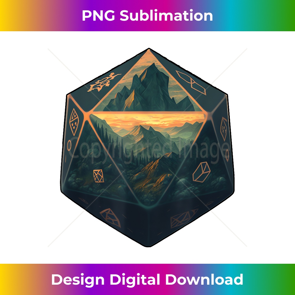 D20 Dice Art Fantasy Gaming Cool Realistic D20 dice - Edgy S | Inspire ...