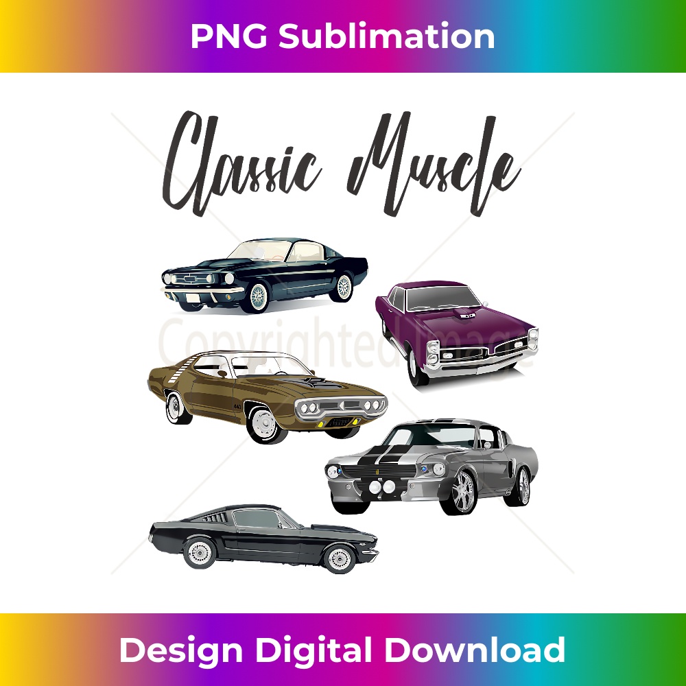Classic Muscle Maximum Horsepower Car Logo - Deluxe PNG Subl - Inspire ...