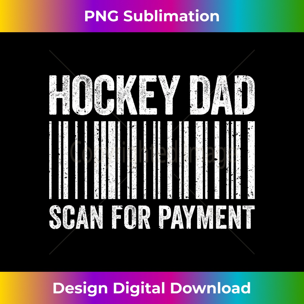 Hockey Dad Scan For Payment Hockey Lover Daddy - Sleek Subli | Inspire ...