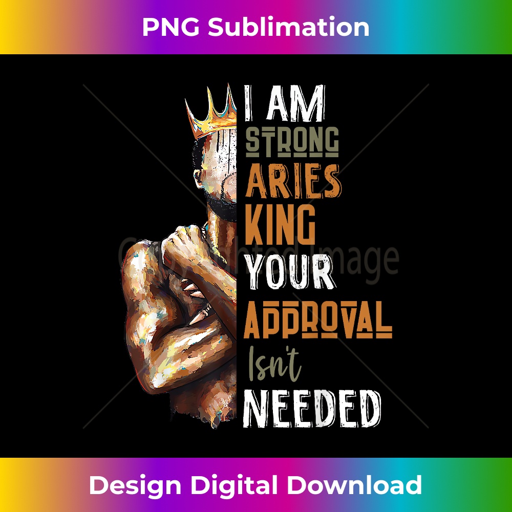 I Am Strong Aries King Crown Zodiac Horoscope - Bohemian Sub | Inspire ...