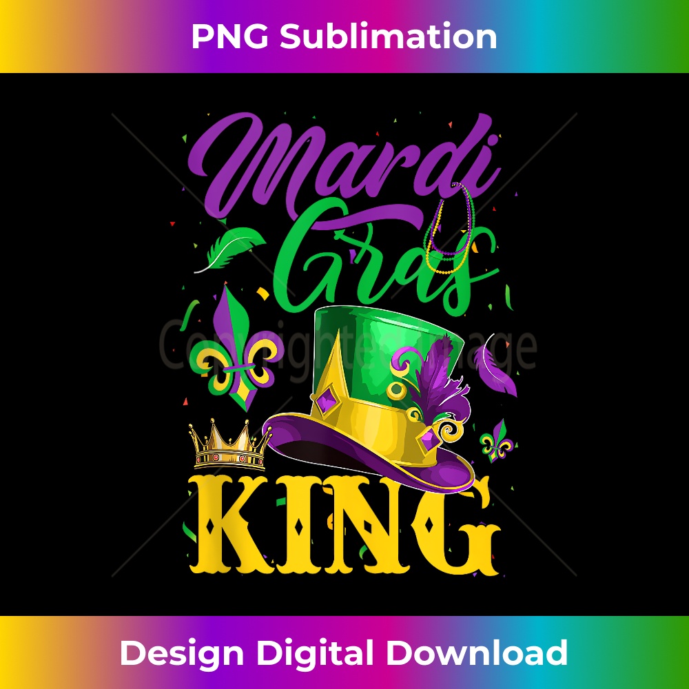 Mardi Gras King Feathers Top Hat Crown Fat Tuesday Parade - | Inspire ...