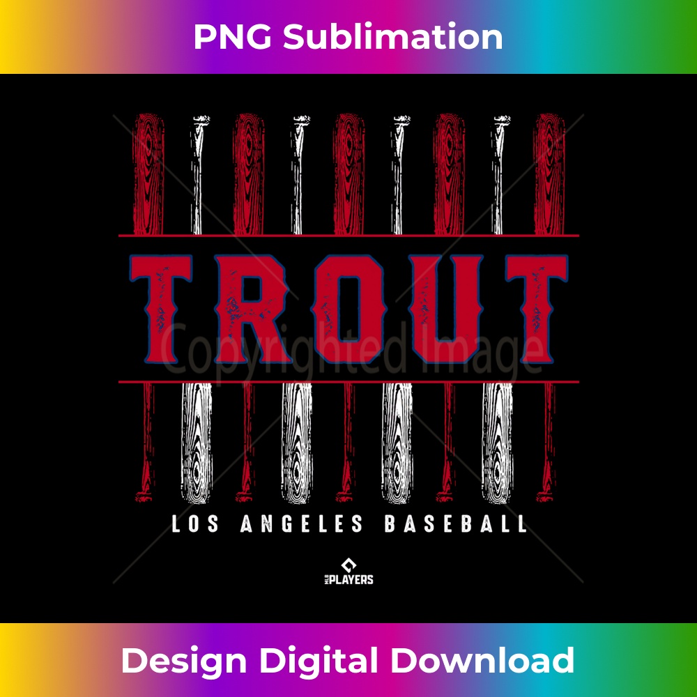 Vintage Baseball Bat Gameday Mike Trout Los Angeles MLBPA - | Inspire ...