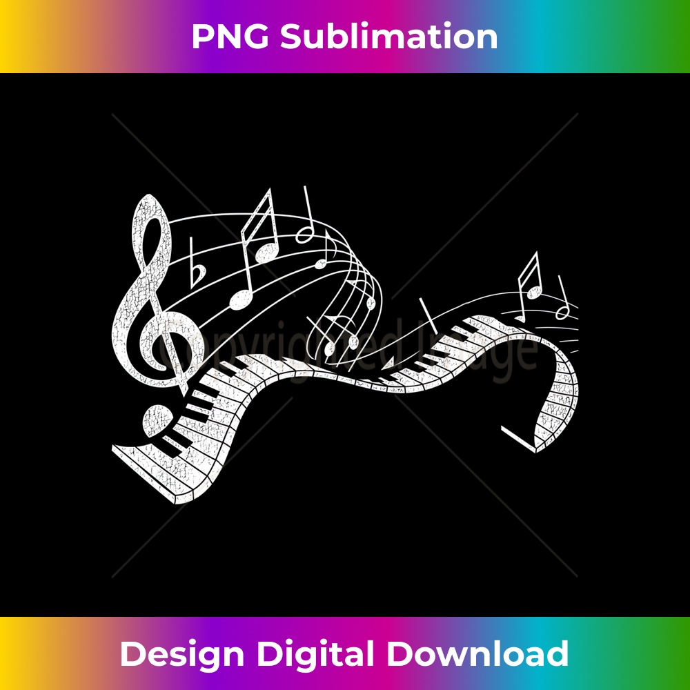 Pianist Music Notes Treble Clef Piano Player Keyboard Piano | Inspire ...