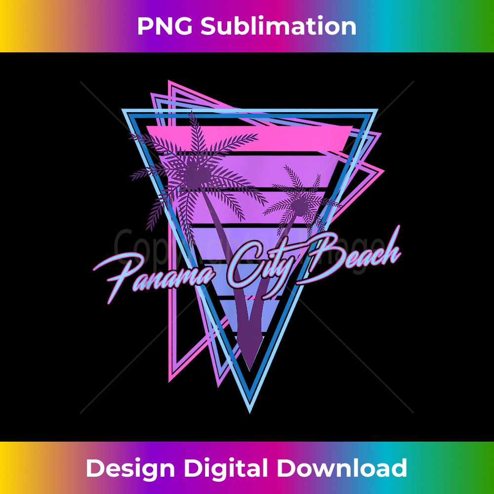 Retro 80s Beach T Vintage Panama City Beach Vacation - Delux | Inspire ...