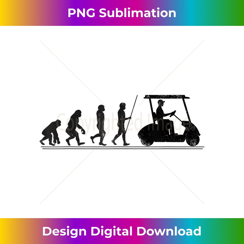 Evolution of Man Golf Fun Retro Humor Golfing - Artisanal Su | Inspire ...