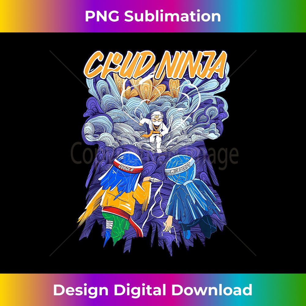 AWS Cloud Ninja DevOps - Innovative PNG Sublimation Design - | Inspire Uplift
