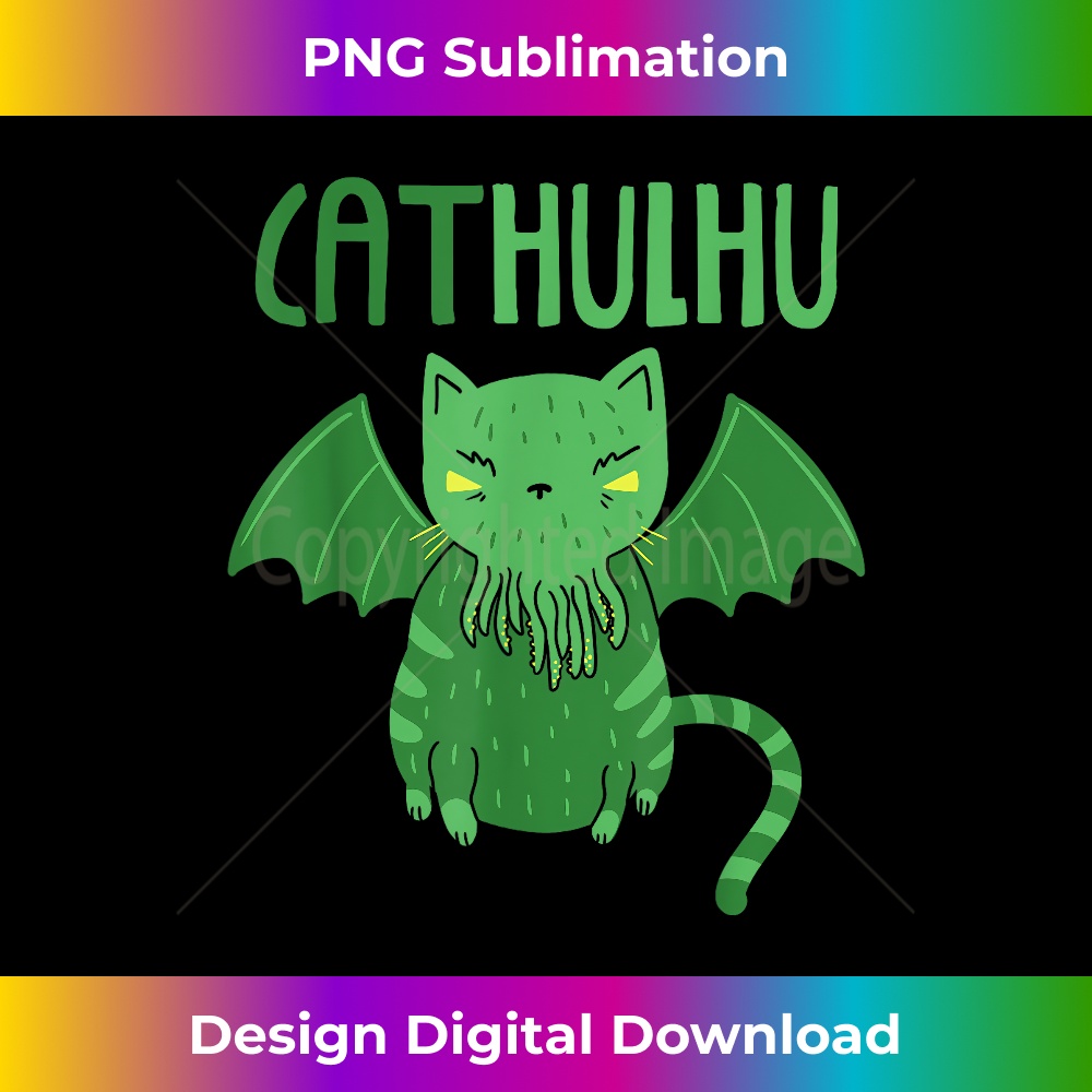 Cathulhu Cat Cthulhu Funny Pun Graphic - Eco-Friendly Sublim | Inspire ...