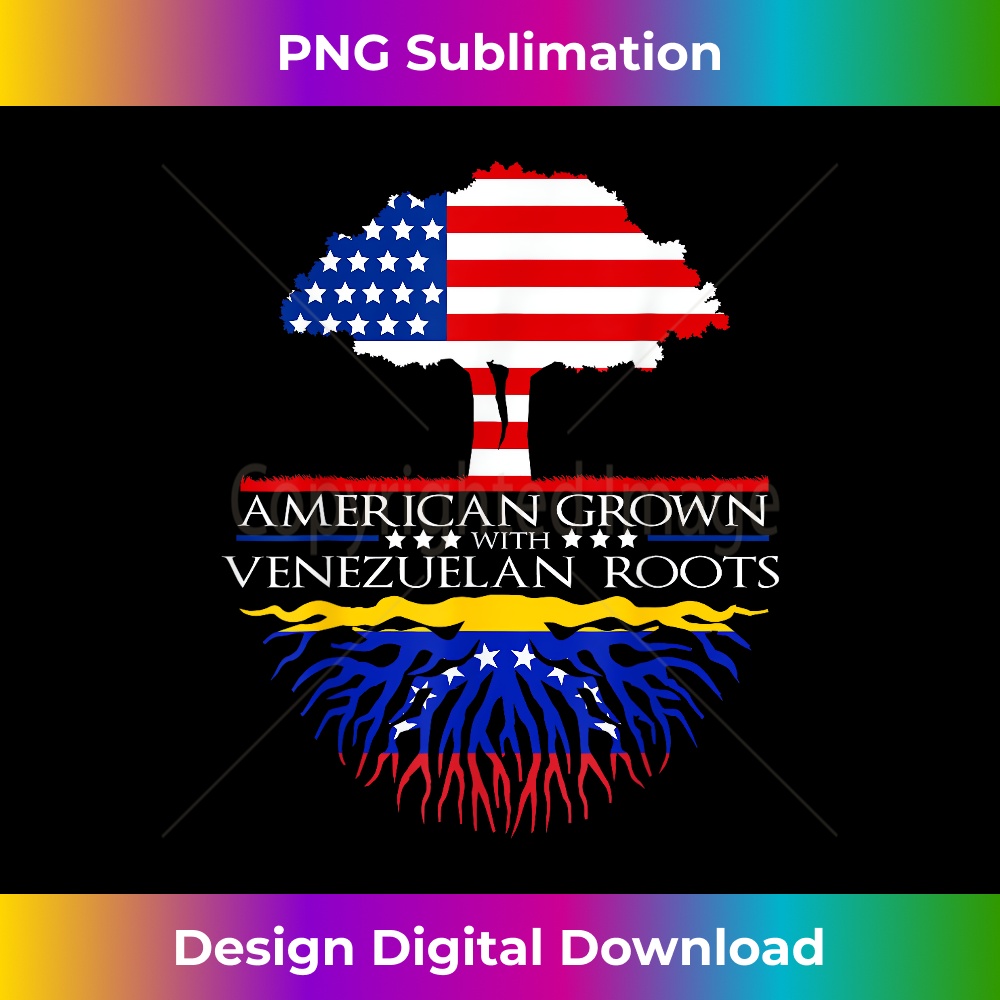 Venezuelan Roots American Grown Tree Flag USA Venezuela - Su | Inspire ...