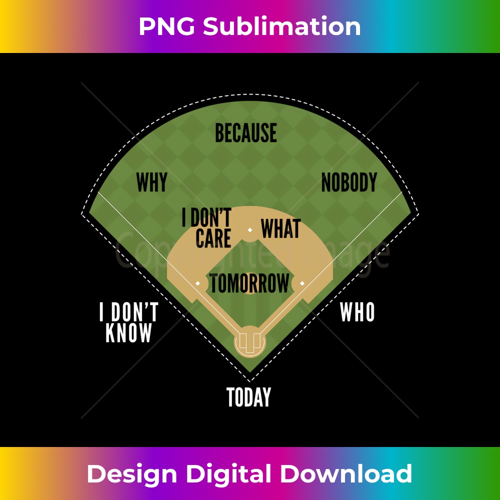 Whos On First Baseball for a Baseball Diamond Fielding Card | Inspire ...