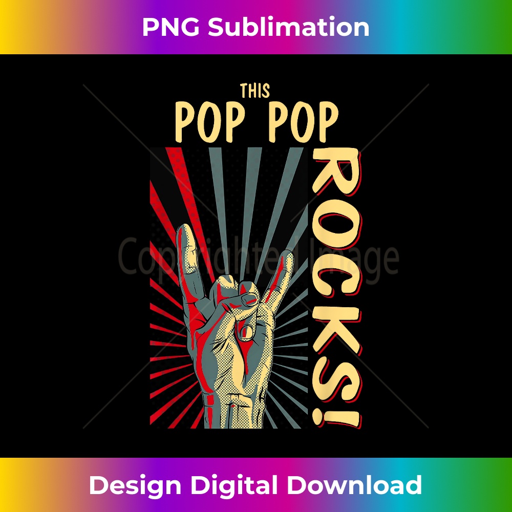 This Pop Pop Rocks Vintage Retro Concert 70s 80s T - Contemp | Inspire ...