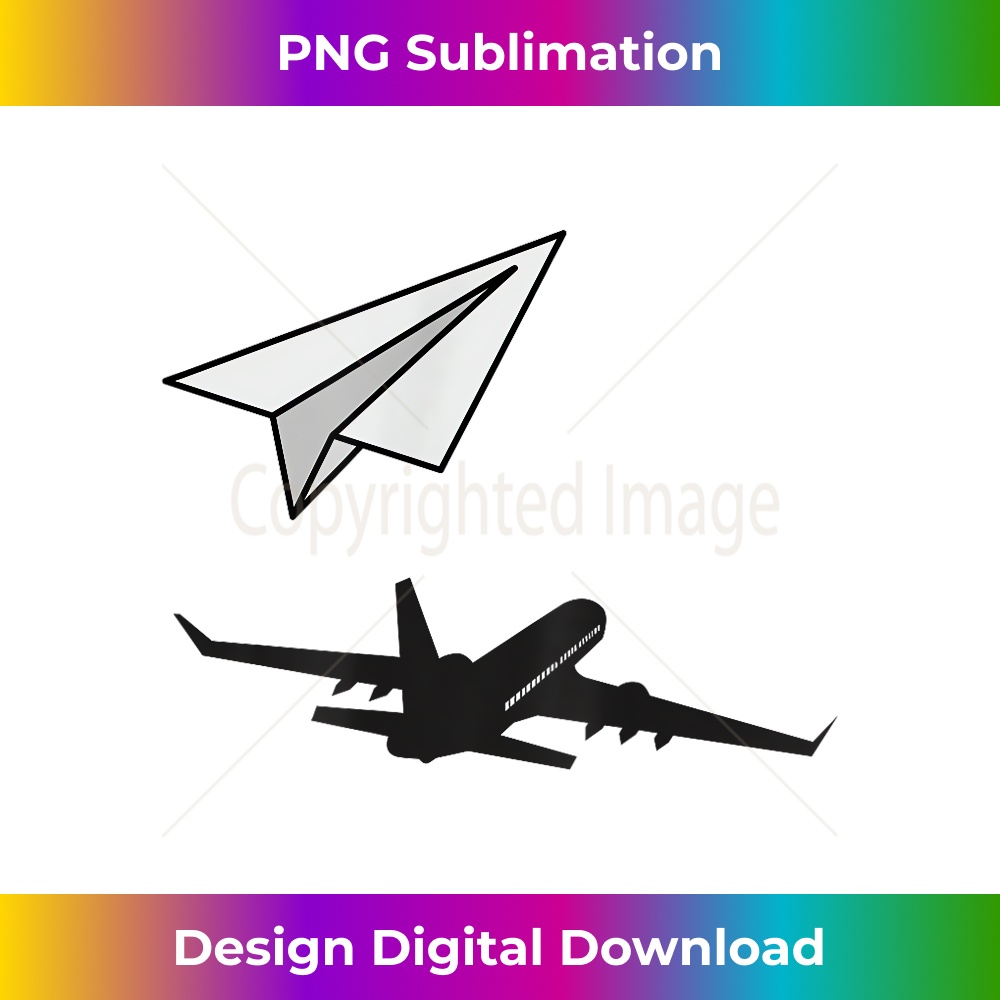 Paper-Plane Aircraft Shadow Airplane Evolution Funny Pilot - | Inspire ...