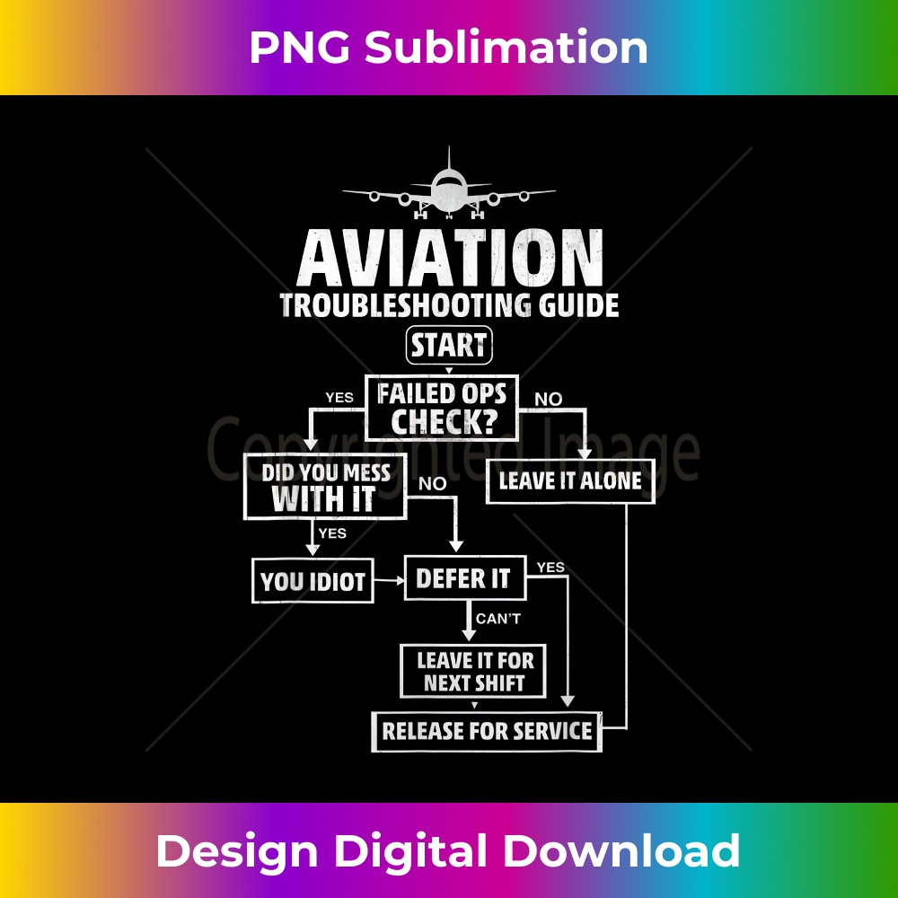 Funny Air Mechanics Aviation Troubleshooting Guide - Sublima - Inspire ...