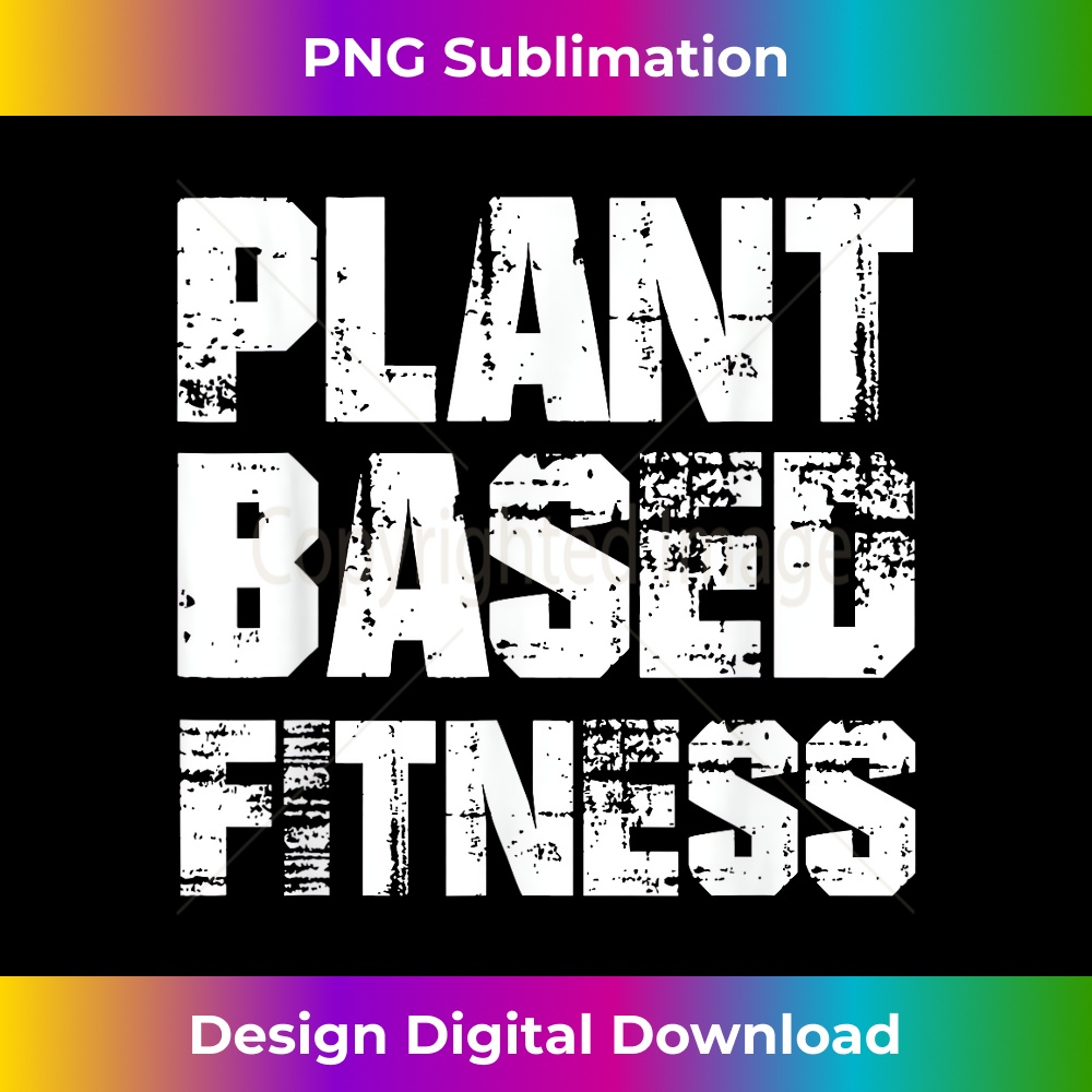 PLANTBASED FITNESS - vegan plant based t- - Sublimation-Opti - Inspire ...