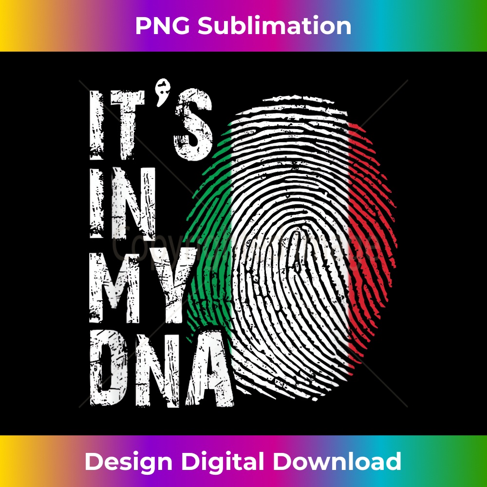 It's in my DNA Italy Italian genes flag thumb Rome Turin Fun | Inspire ...