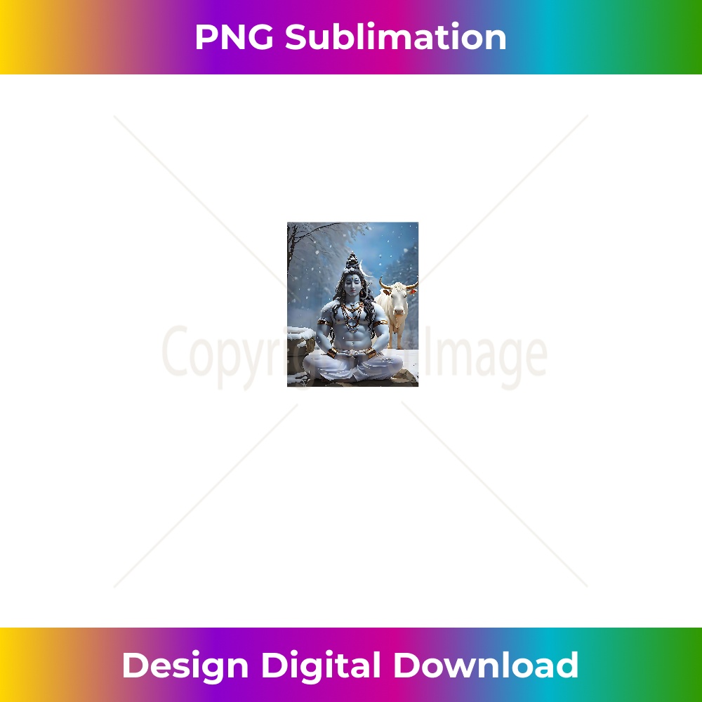 Adiyogi Adhi Yogi Shiva Mahadev Blue Hindu Maha Shivratri Ra | Inspire ...