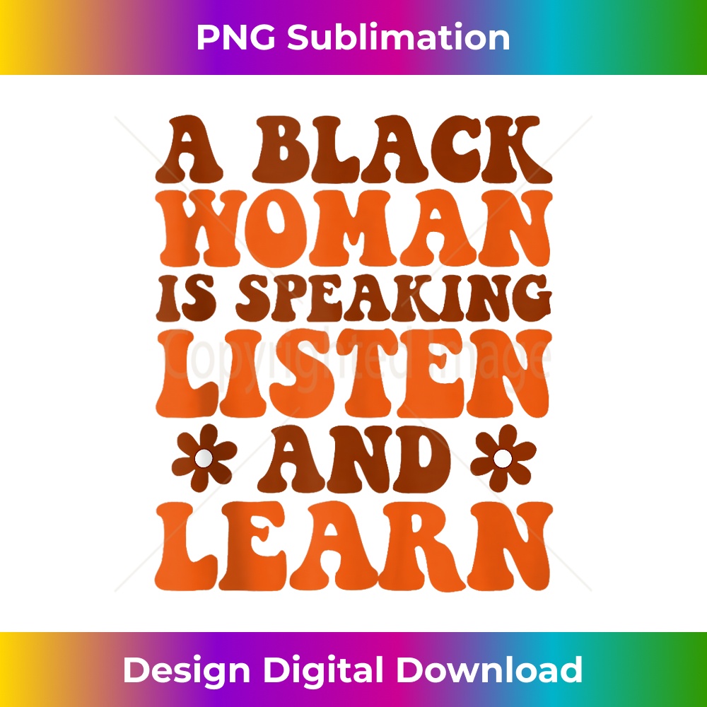 Black Woman Is speaking listen and learn Black History Month | Inspire ...