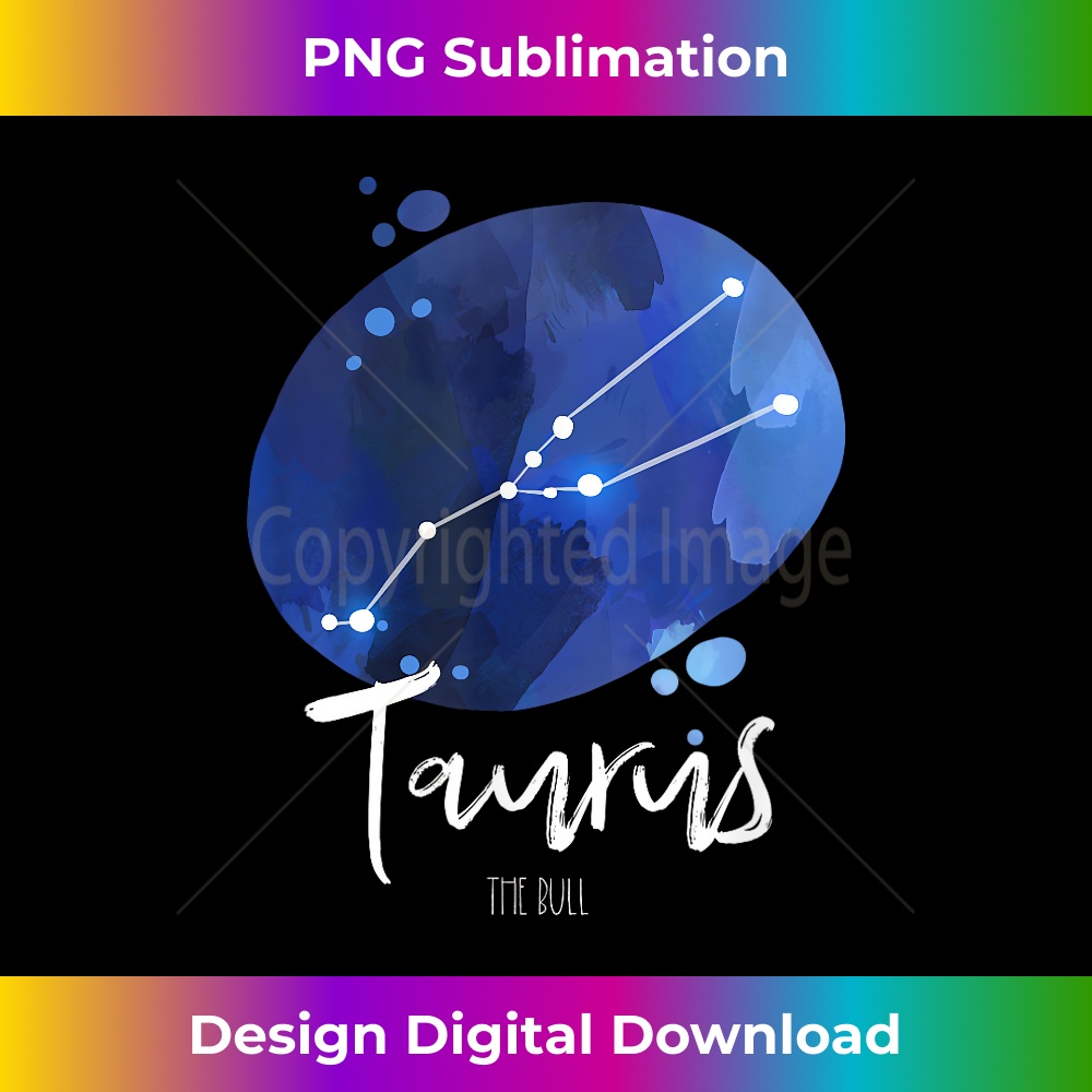 Watercolor Taurus Constellation Astrological Sign - Contempo | Inspire ...