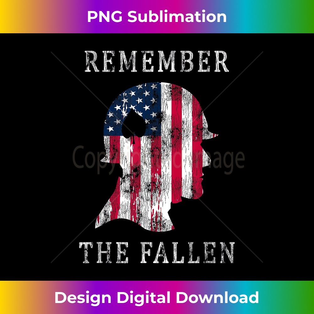 Memorial Day Remember the Fallen Soldier Vintage Veteran - C | Inspire ...