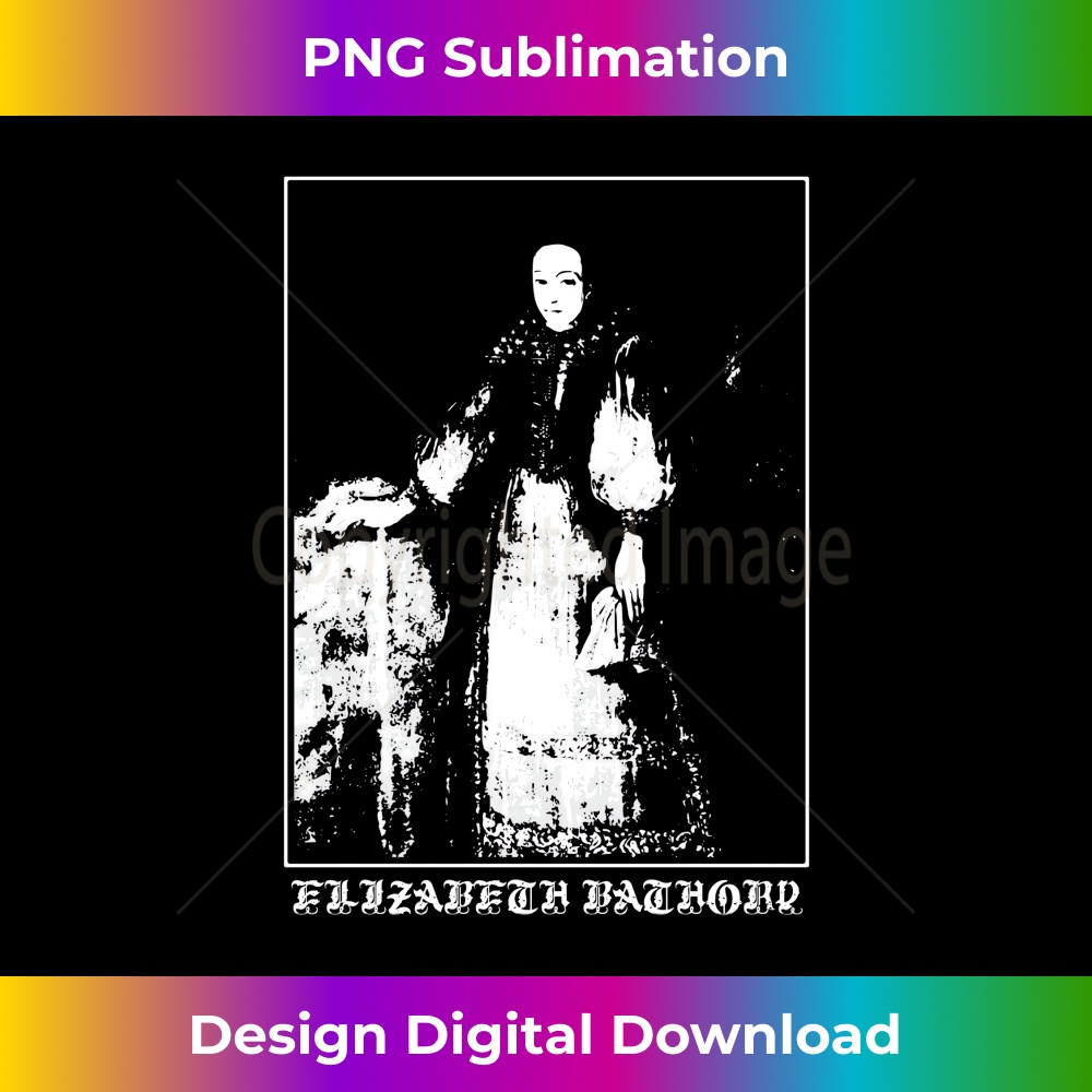 Elizabeth Bathory Countess Vampire Goth Graphic Art Vintage | Inspire ...