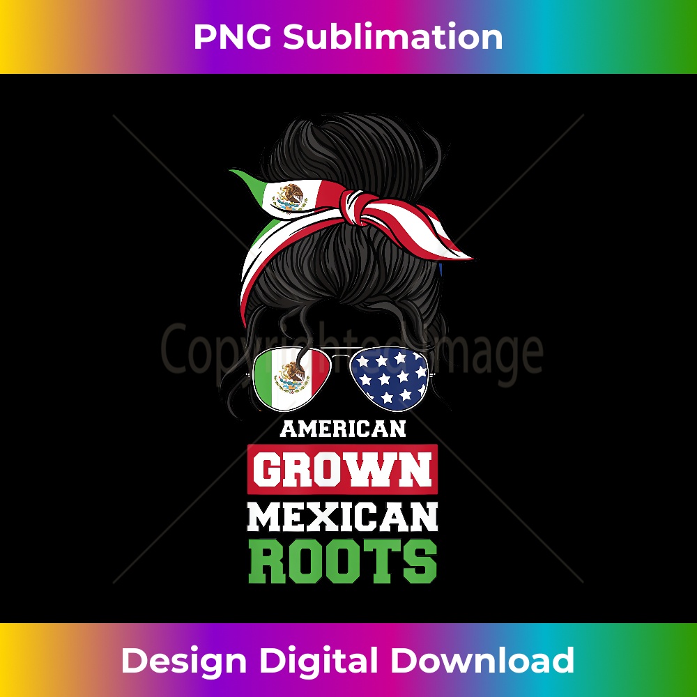American Grown Mexican Roots USA Mexico - Vibrant Sublimatio | Inspire ...