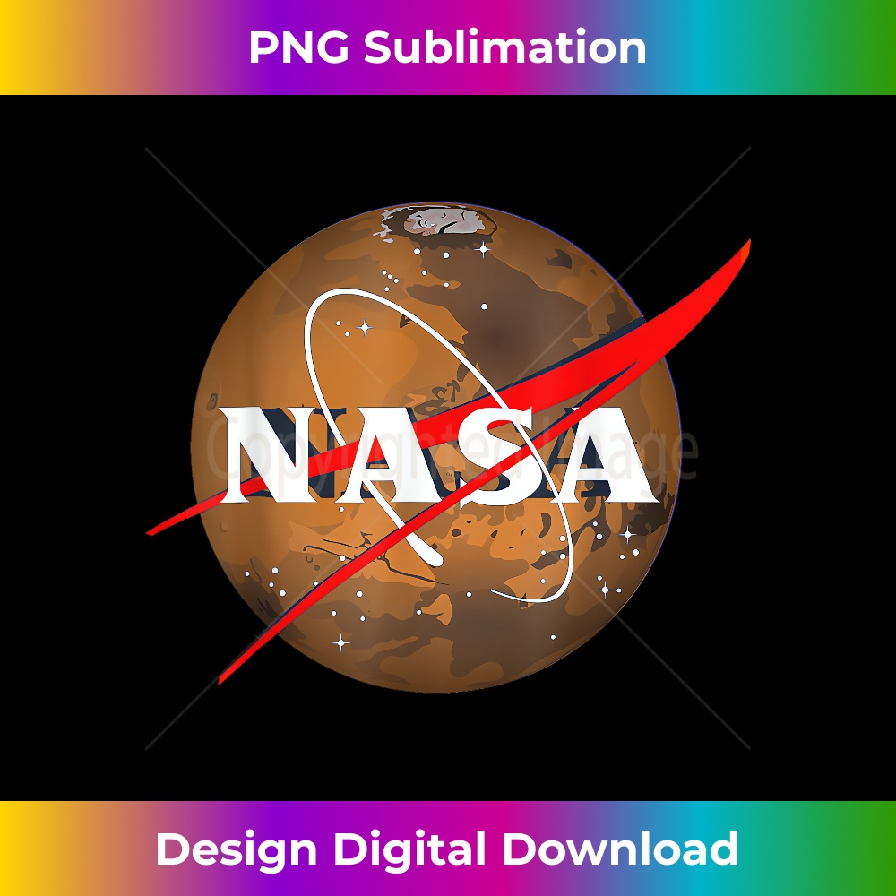 Official NASA Logo - Mars - Urban Sublimation PNG Design - C | Inspire ...