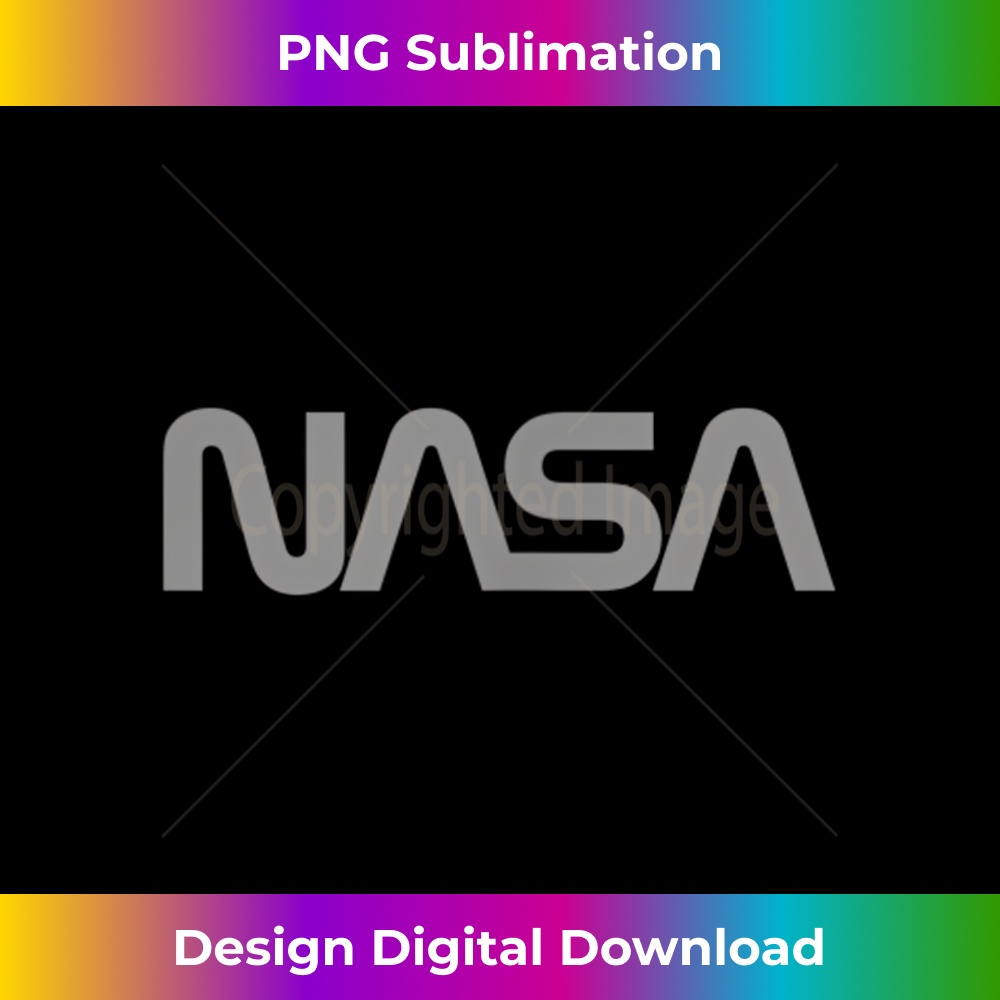 NASA Vintage Worm Logo Design (grey) - NASA Space - Contempo | Inspire ...