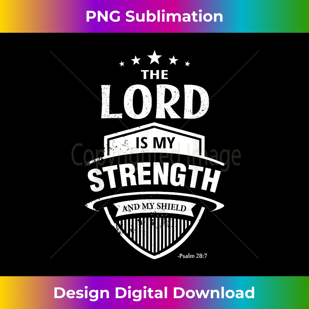 Bible Verse -Lord is My Strength & Shield- Psalm - Bespoke S | Inspire ...
