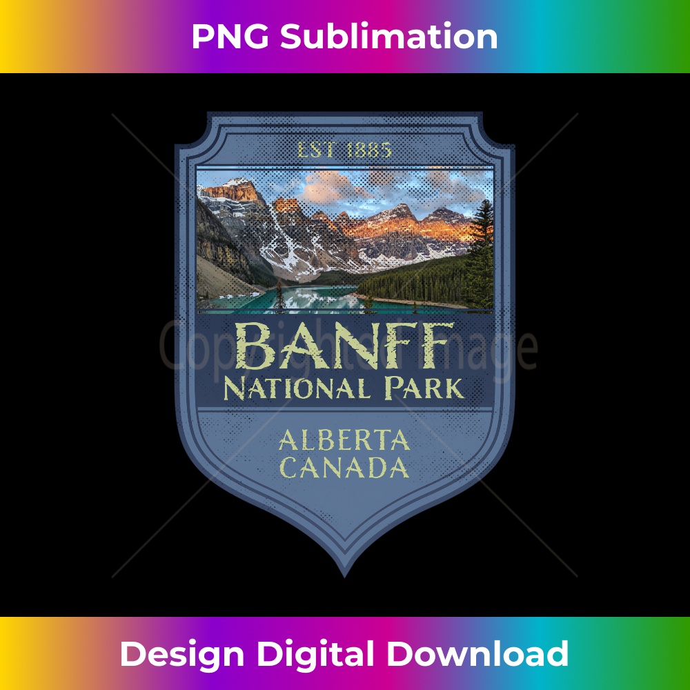 Banff National Park Retro Vintage Picture Souvenir - Sublima | Inspire ...