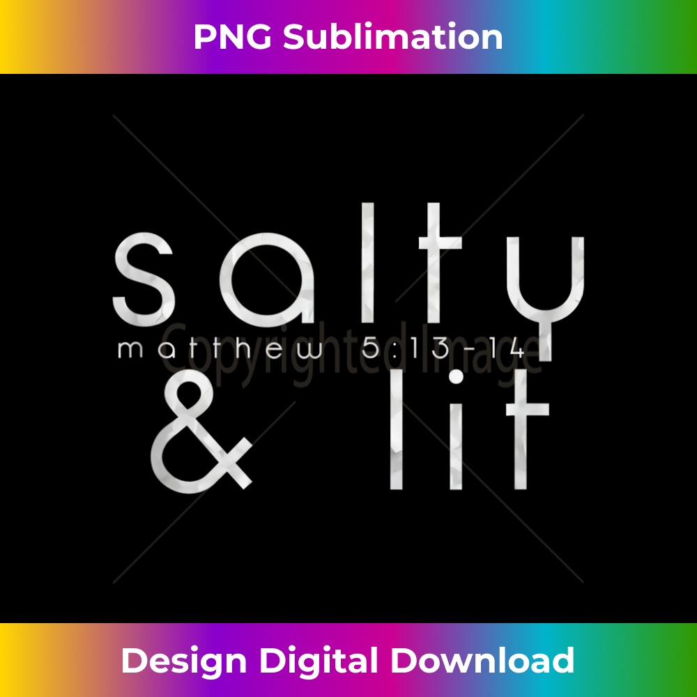 Salty and Lit Matthew 513-14 Christian Salt of the earth - B | Inspire ...
