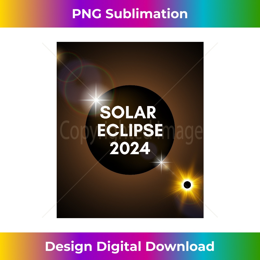 Solar Eclipse 2024 - Artisanal Sublimation PNG File - Custom | Inspire ...