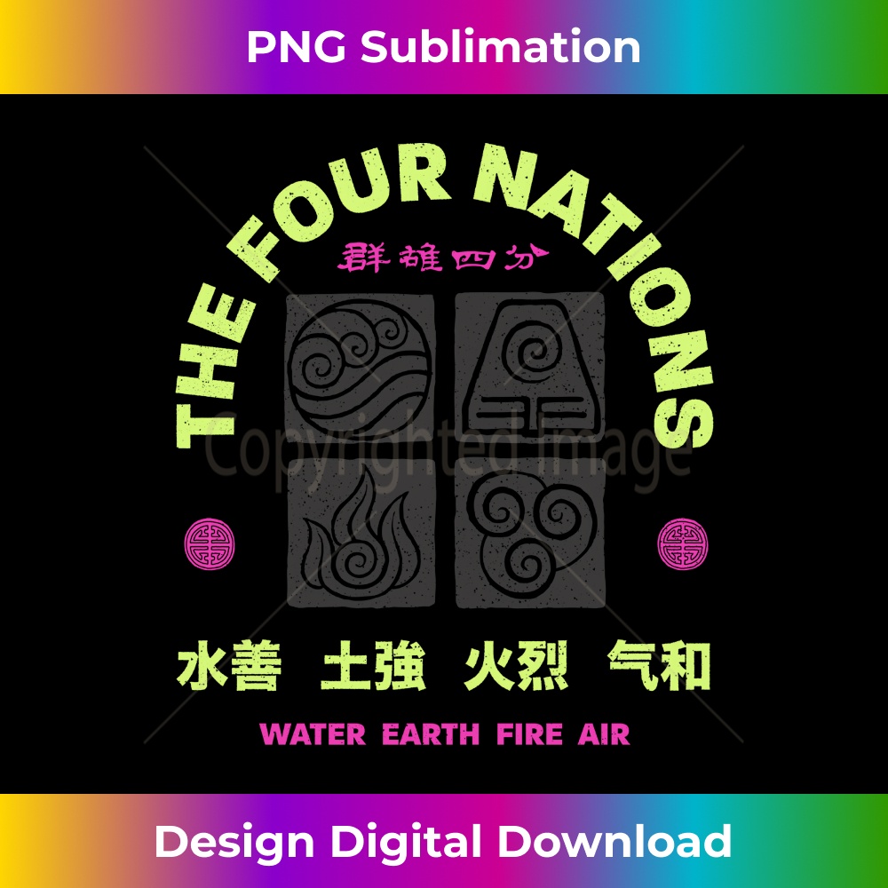 Avatar The Last Airbender The Four Nations Symbols - Chic Su - Inspire ...
