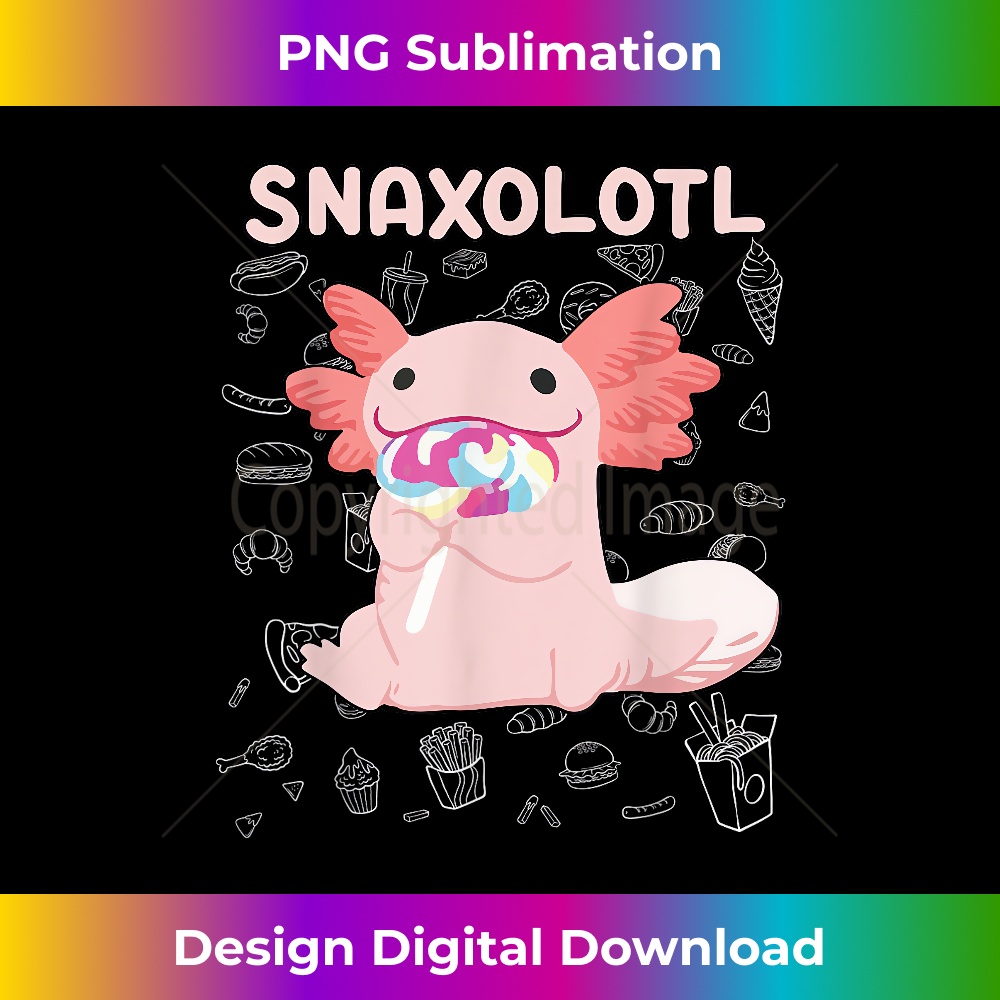 Axolotl Sweets Lollipop Snaxolotl Kawaii Axolotl - Sublimati | Inspire ...