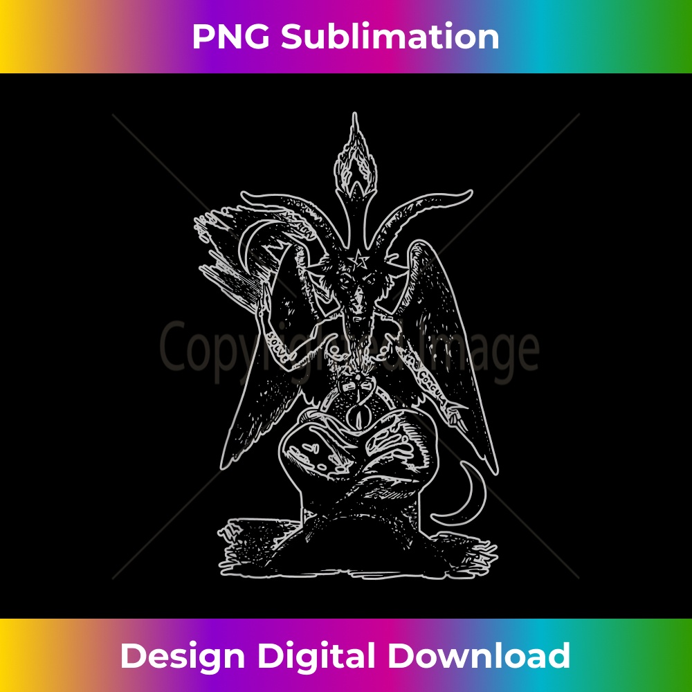 Baphomet Goat Satan Black Magick Lucifer Occult - Deluxe PNG | Inspire ...