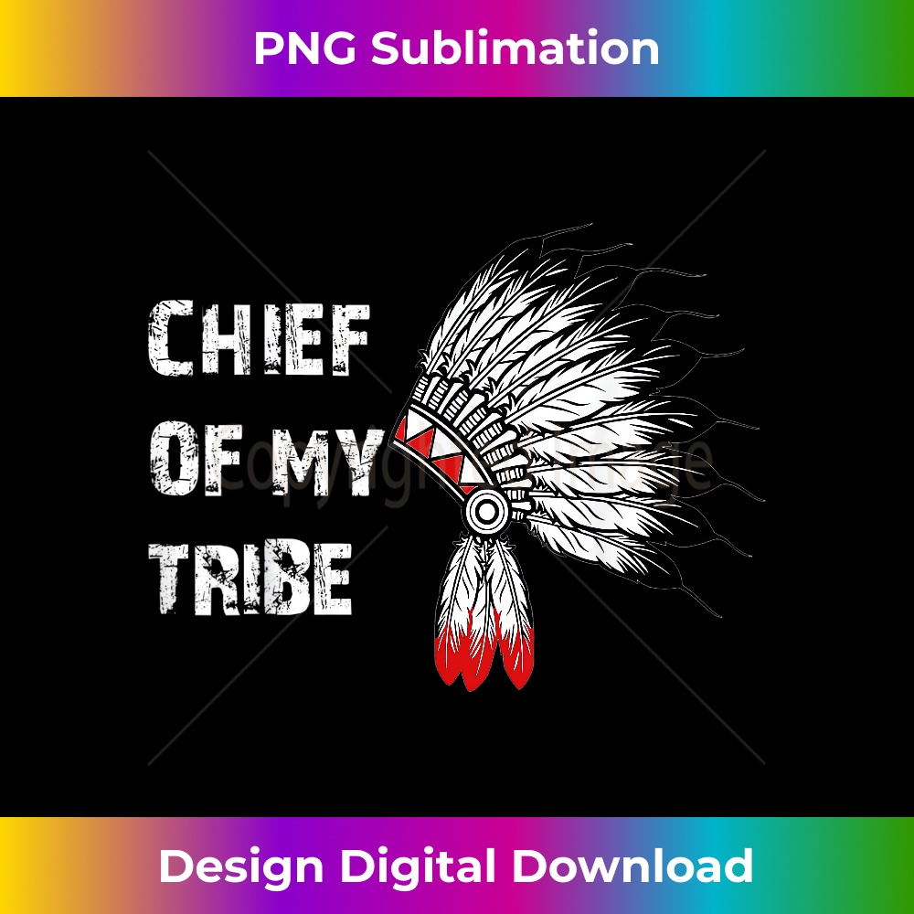 Native Americans' Day Chief of my Tribe Red Feathers - Chic | Inspire ...