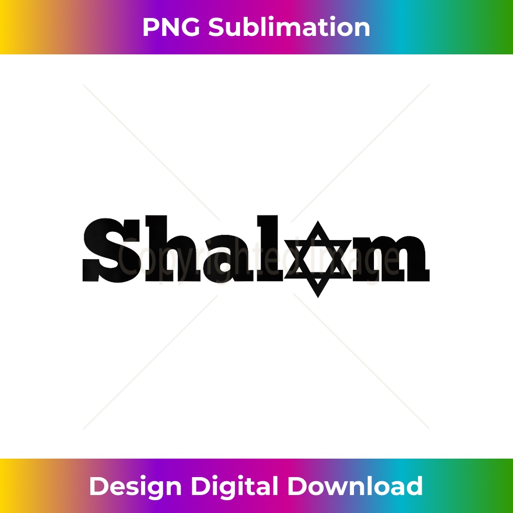 Shalom - Hebrew word for Peace, Star of David Hanukkah - Del | Inspire ...