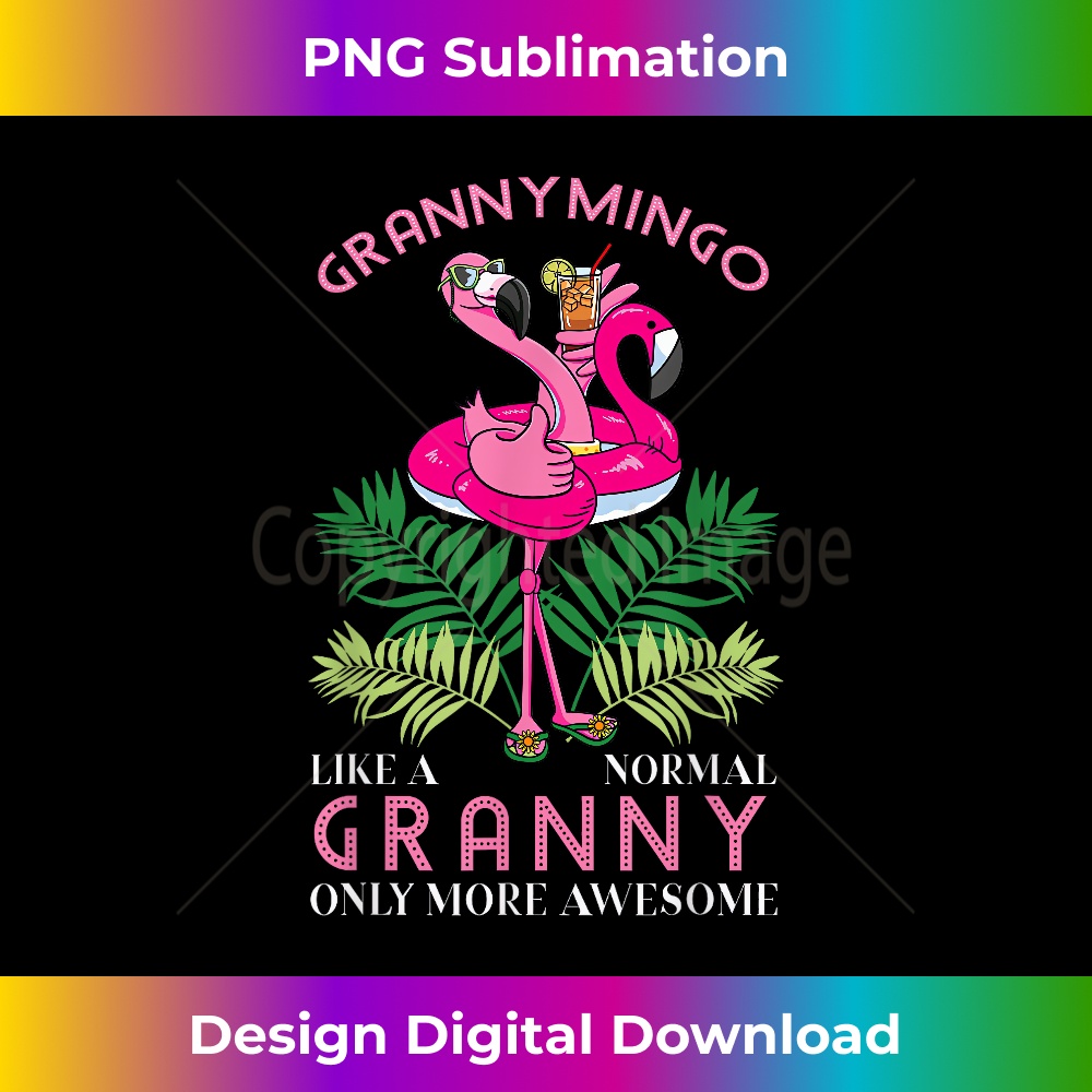 Grannymingo Grandmother Flamingo Lover Gramma Grandma Granny | Inspire ...
