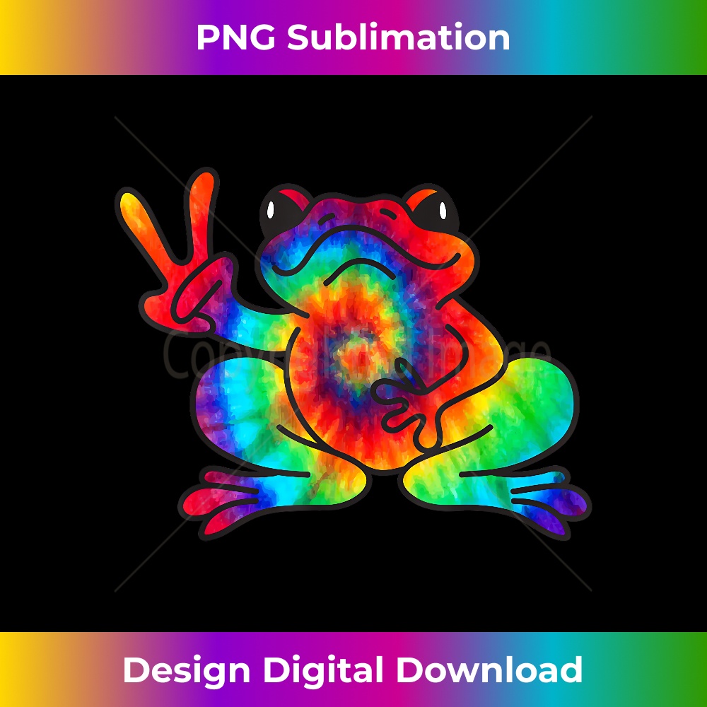 Cool Peace Frog Tie Dye For Boys And Girls - Contemporary PN | Inspire ...