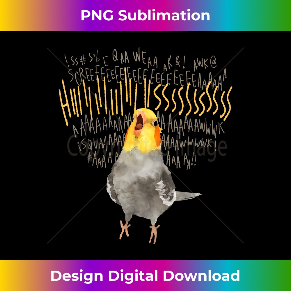 Angry Cockatiel - Luxe Sublimation PNG Download - Rapidly In | Inspire ...